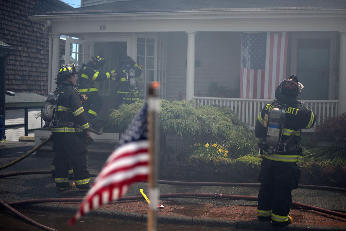 PHOTOS: Two houses on fire in Swampscott | Gallery | salemnews.com