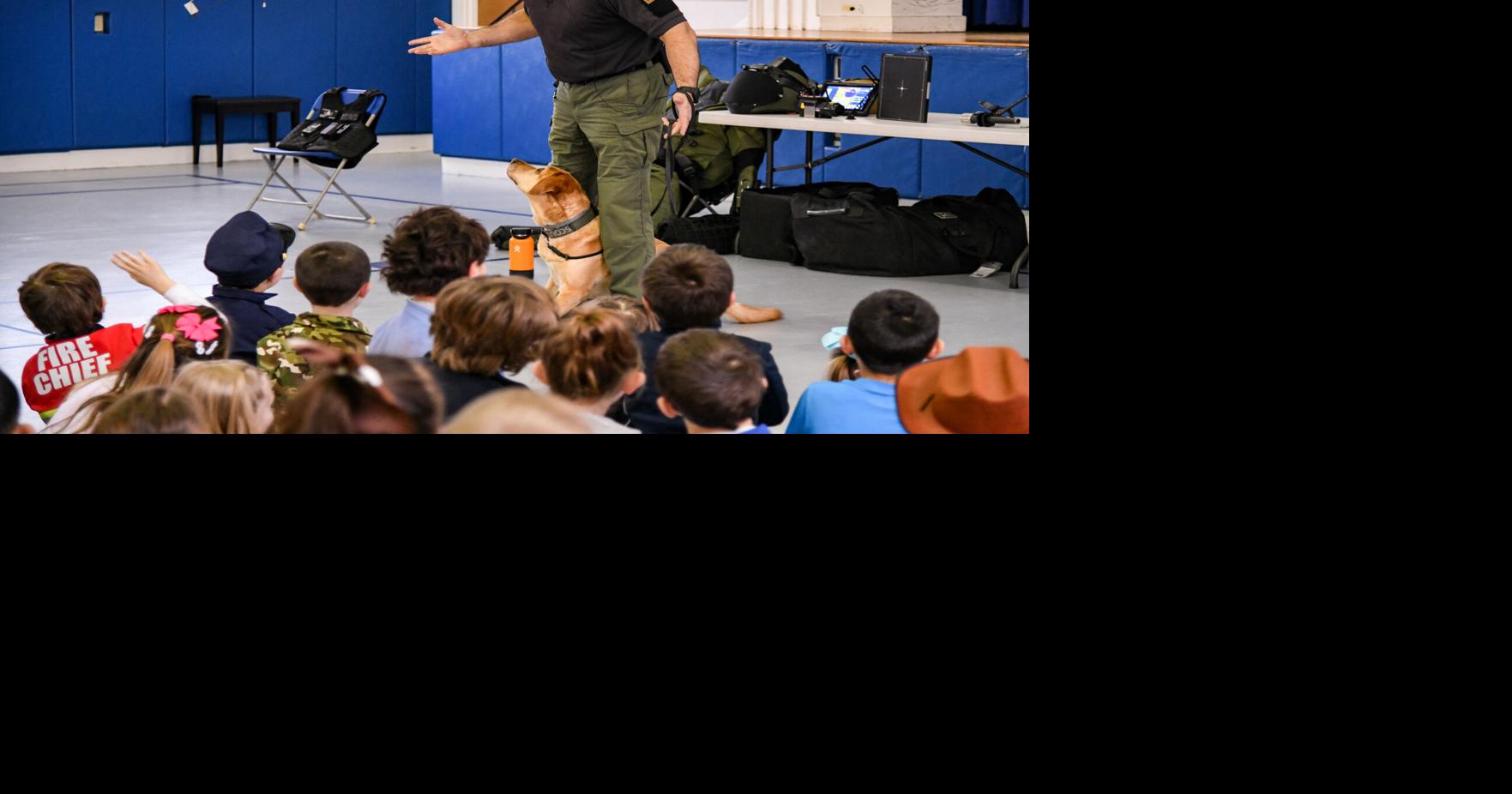 Massachusetts State Trooper Bomb Squad demonstration in Danvers ...