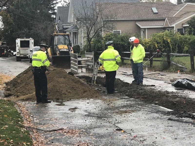 Shallow trench collapse injures Danvers DPW worker | Local News ...