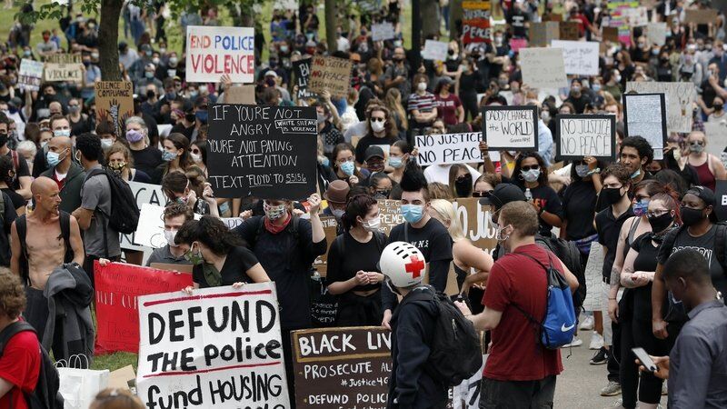 Protesters on Boston Common reject police brutality | State News ...