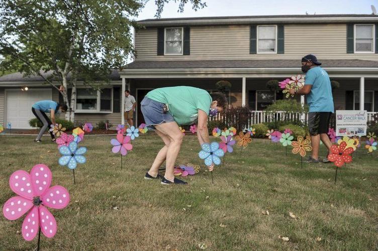 Pinwheel gardens grow donations for Cancer Walk | Local News ...