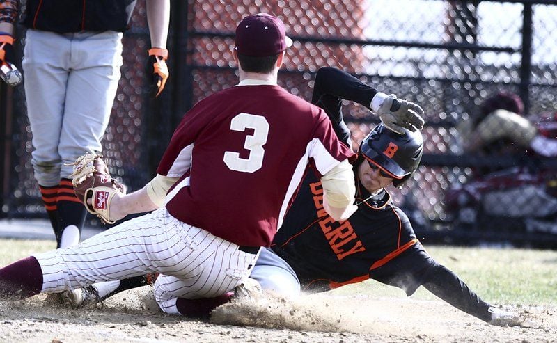 Leathersich, big bats power Beverly baseball to season's first victory ...