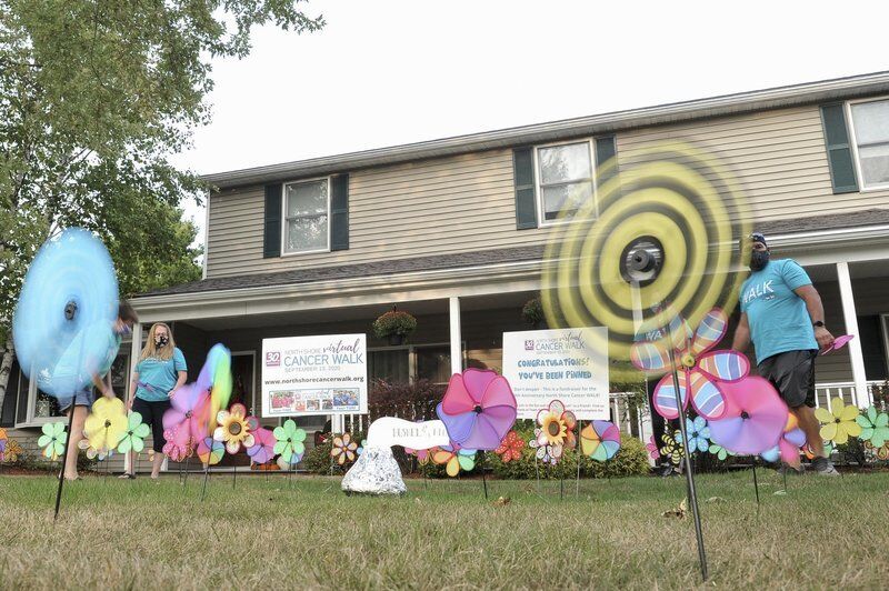 Pinwheel gardens grow donations for Cancer Walk | Local News ...