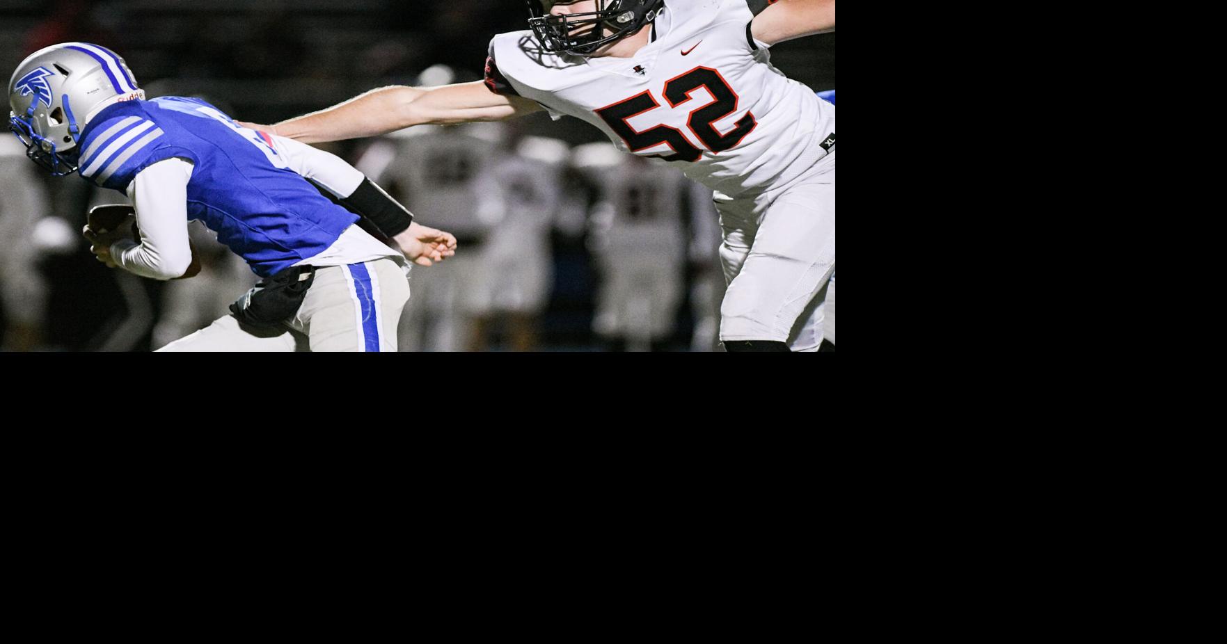 Varsity football game Danvers High School and Marblehead High School ...