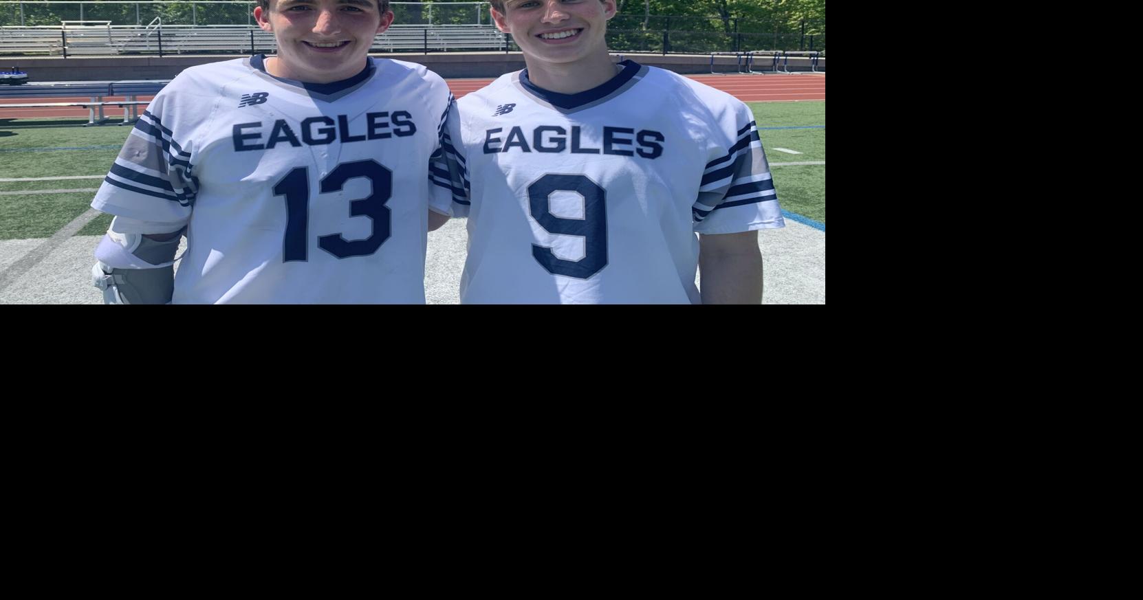 Jake Vana and Rowan Mondello SJP lacrosse.jpg | | salemnews.com