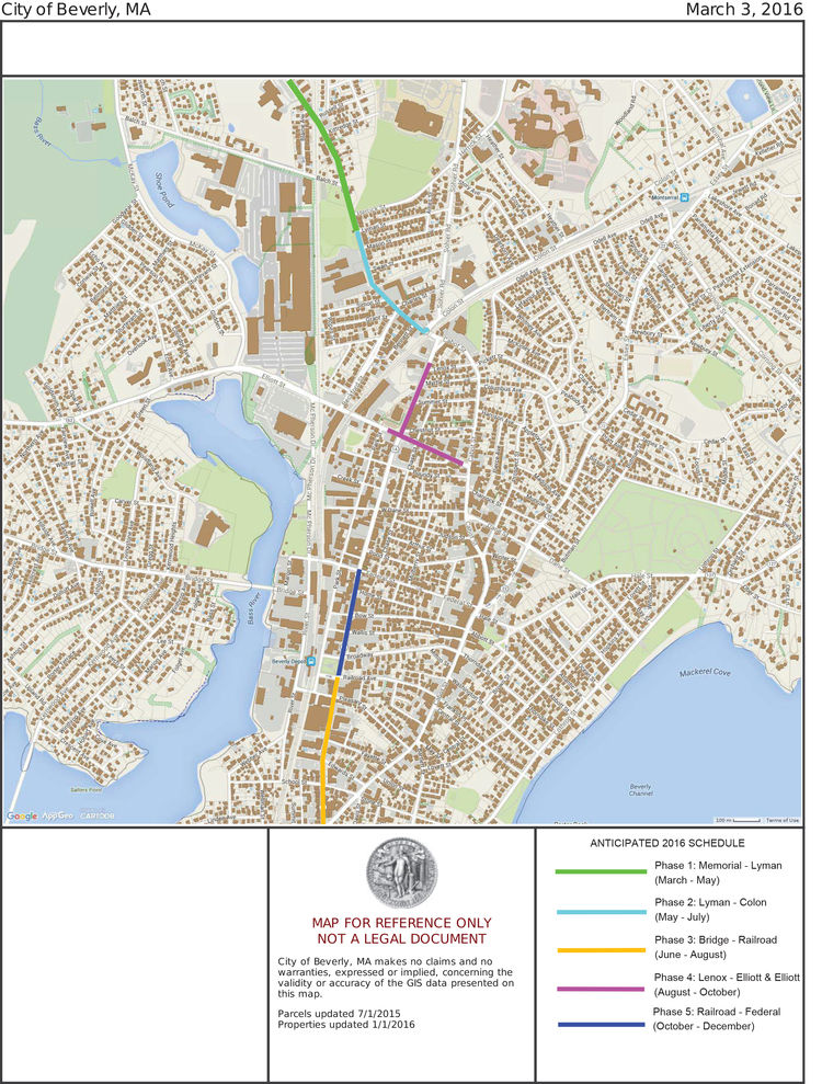 Full-bore reconstruction of Route 1A in Beverly begins Monday | News ...