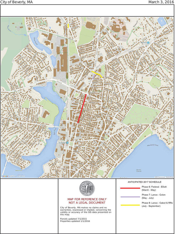 Full-bore reconstruction of Route 1A in Beverly begins Monday | News ...