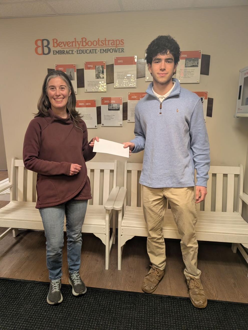 Beverly Scout donates to Beverly Bootstraps | Local News | salemnews.com