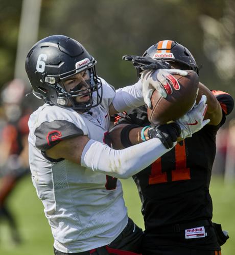 Callahan finds the end zone three times as unbeaten Marblehead football ...