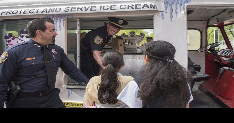 Lawrence police reach out to residents with free ice cream | State News ...
