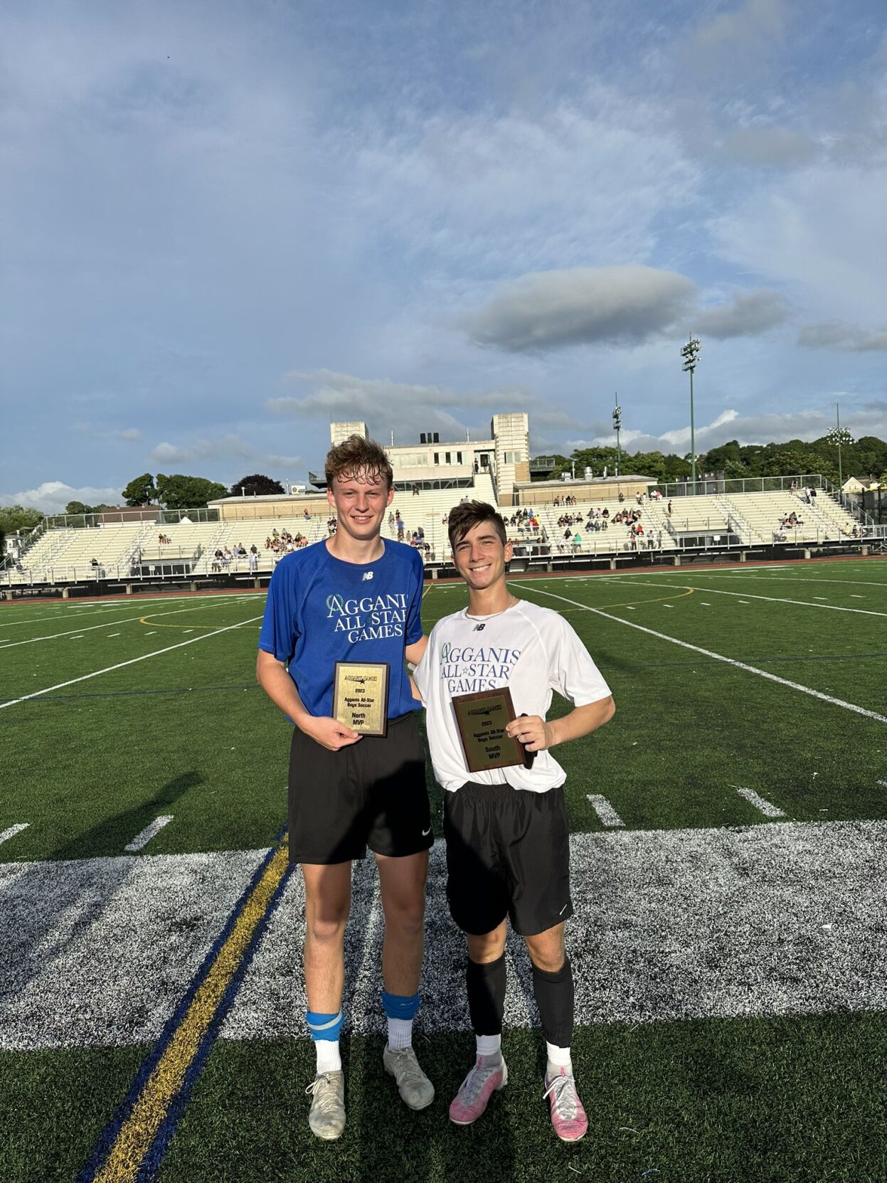 Peabody's Braz shares MVP honors at annual boys soccer Agganis All-Star ...
