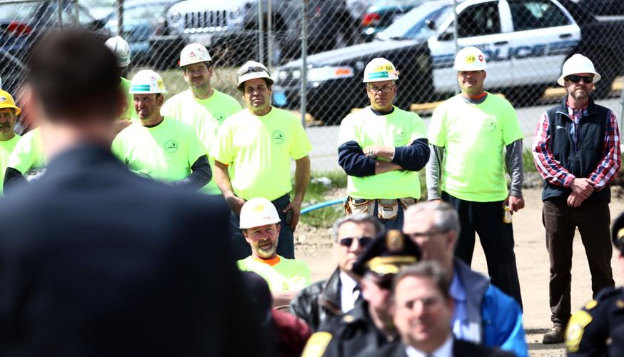 PHOTOS: Higgins Middle School topping-off ceremony | Gallery ...