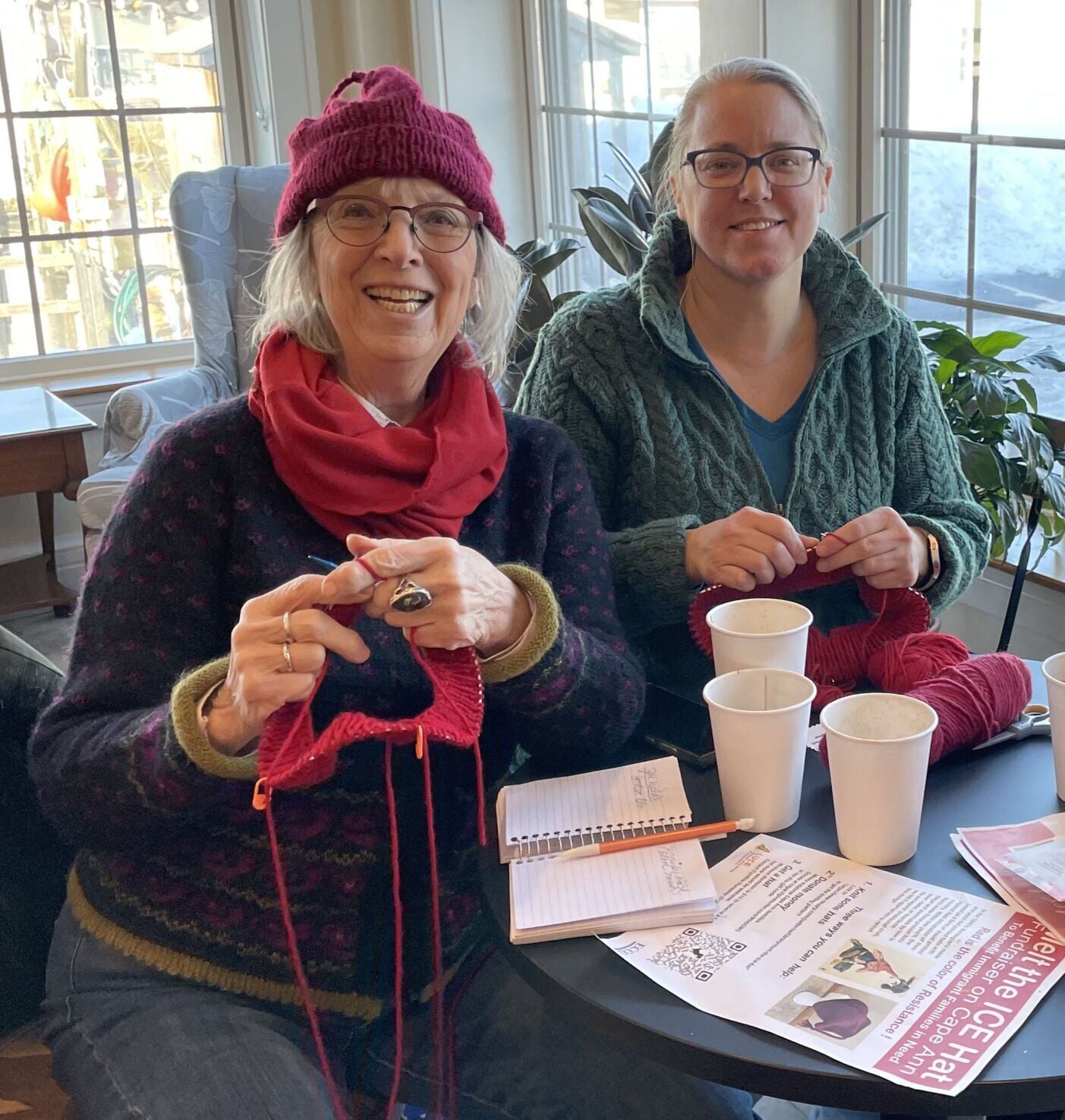 Knitting in protest 2.0: Nazi protest hat being created on Cape Ann ...