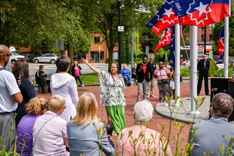 SLIDESHOW: Juneteenth Flag-Raising Ceremony at the Riley Plaza in Salem ...