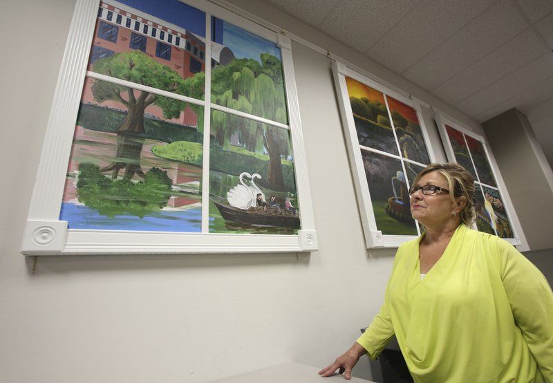 Marblehead High students brighten court offices with original art ...