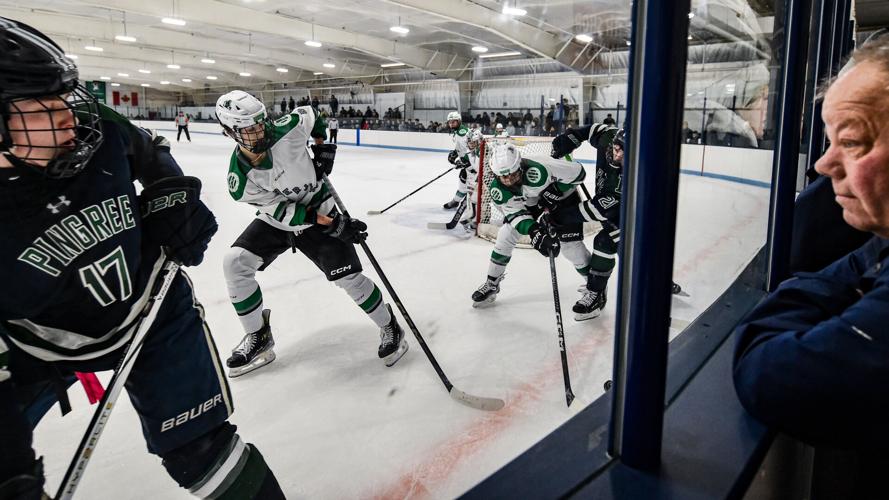Moses (5 points), Hubbard guide Pingree boys hockey to shutout win in ...