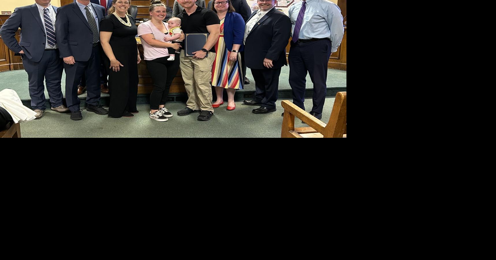 Beverly EMT, veteran, teacher honored for helping during fire | News ...