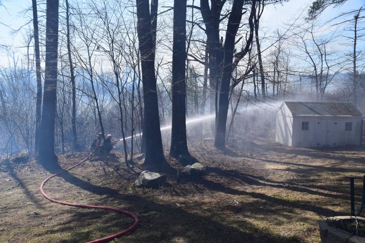 Crews battling sprawling brush fire in Wenham | News | salemnews.com