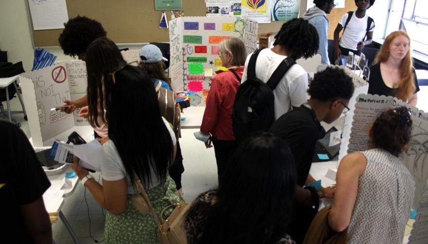 LEAP students show off future career paths explored in paid summer ...
