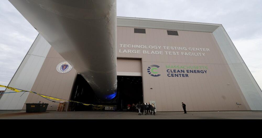 Gearing Up: Wind tech testing center in Charlestown gets a boost | News ...