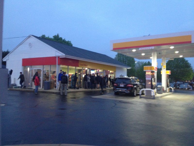 Police: Crowds flock to Shell station for 'Patriots Day' scene | Local ...