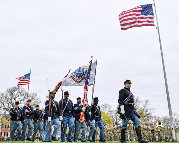 First Muster honors troops, restored Washington Arch | News | salemnews.com