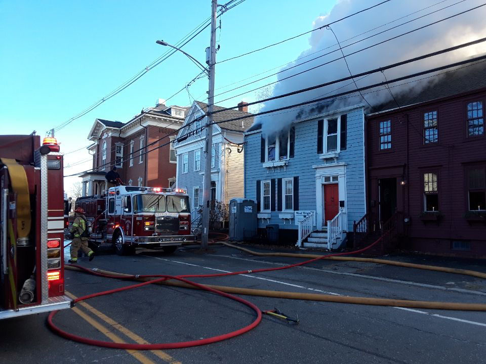Fire crews battling 3-alarm blaze at Newburyport home | News ...