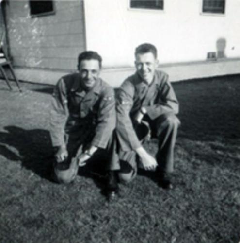 Separated by war: Childhood friends Sherwin Finn and Elliot Ganz meet ...