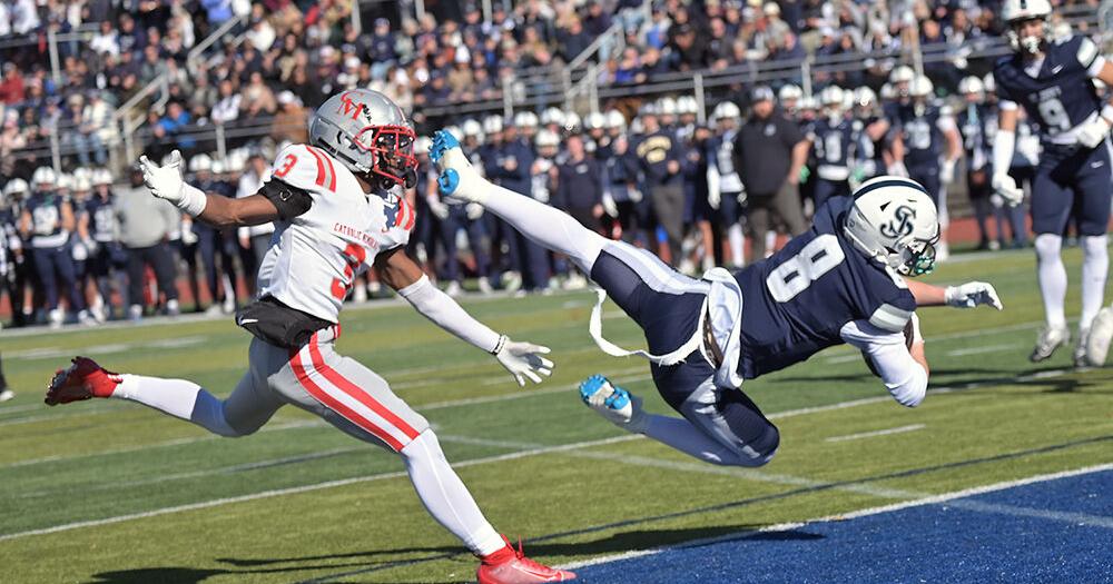 St. Pierre wins 100th game as unbeaten Prep football takes it to CM ...