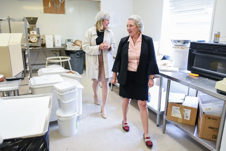 SLIDESHOW: US Senate candidate Beth Lindstrom visits CB Stuffer with ...