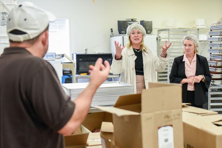 SLIDESHOW: US Senate candidate Beth Lindstrom visits CB Stuffer with ...