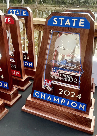 ‘Updated’ AHSAA championship trophies draw positive reviews | High ...