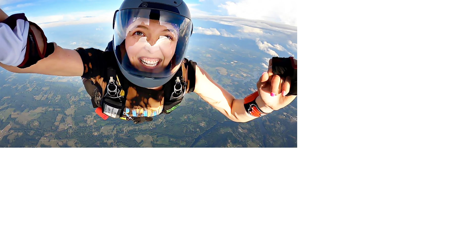Falling for fun | Local woman discovers passion for sky diving | Free ...