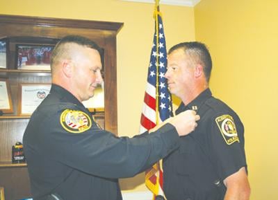 Albertville Police Department pins Jason Keeton captain | Local News ...