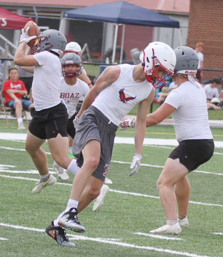 Boaz Football hosts 7-on-7 competition Tuesday morning sponsored by the ...