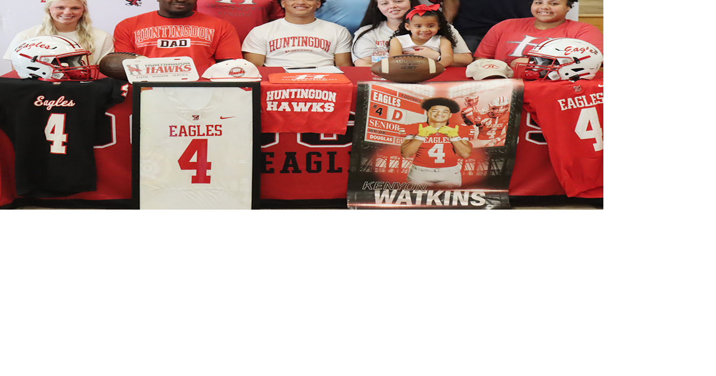 Douglas star Watkins signs with Huntingdon football | High Schools ...