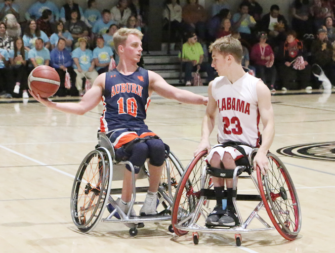 Alabama rolls past Auburn in Adapted Basketball exhibition | Colleges ...
