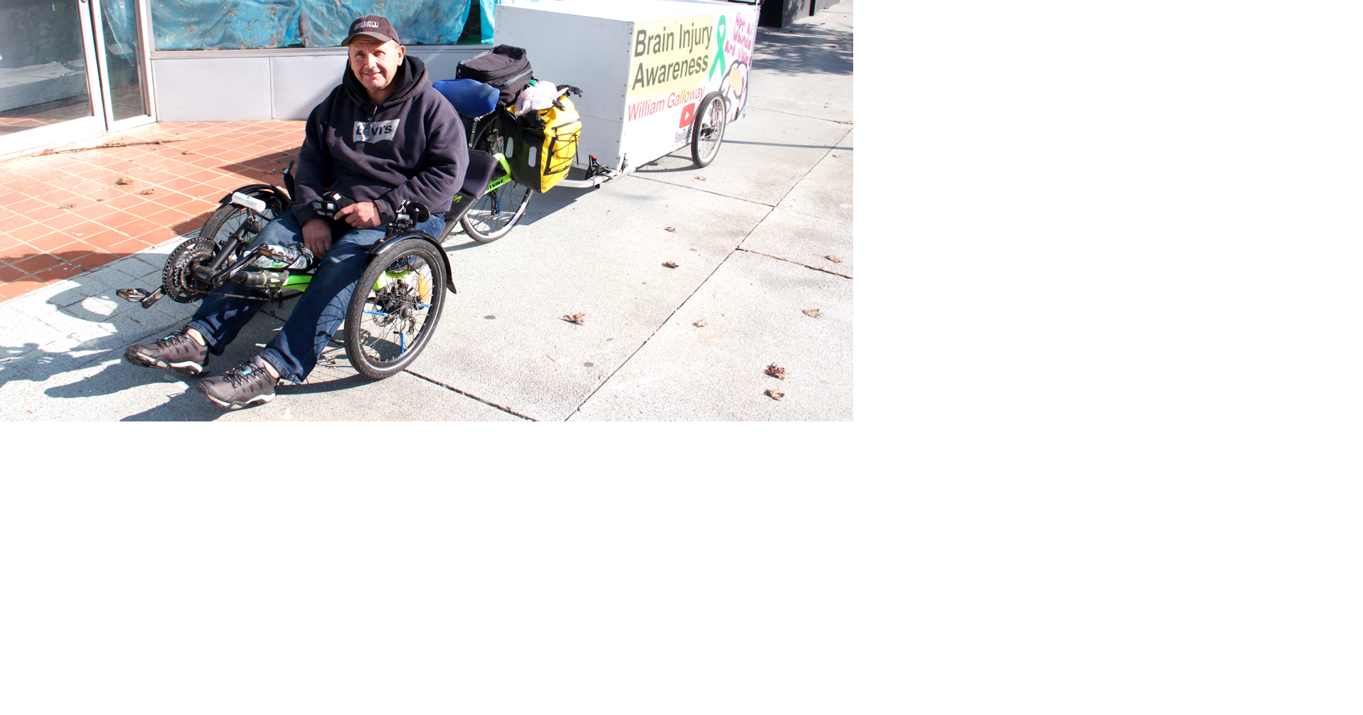 Biking for brain injuries | Determined cyclist raises brain injury ...