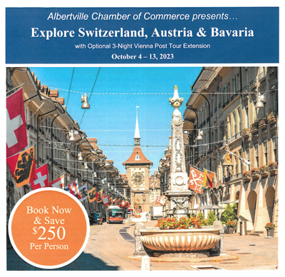 Explore Switzerland, Austria, Bavaria next fall with the Albertville ...