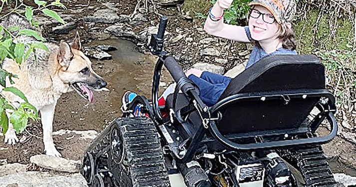 Outdoors: Jacobs gains mobility freedom through Outdoor Ability ...