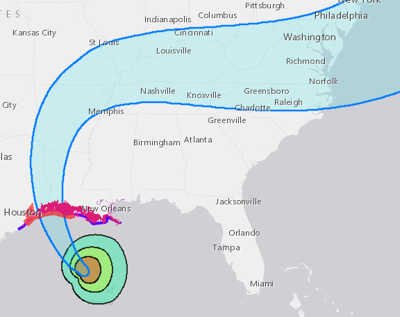 Hurricane Laura brings wet weather, potential for strong storms to Sand ...