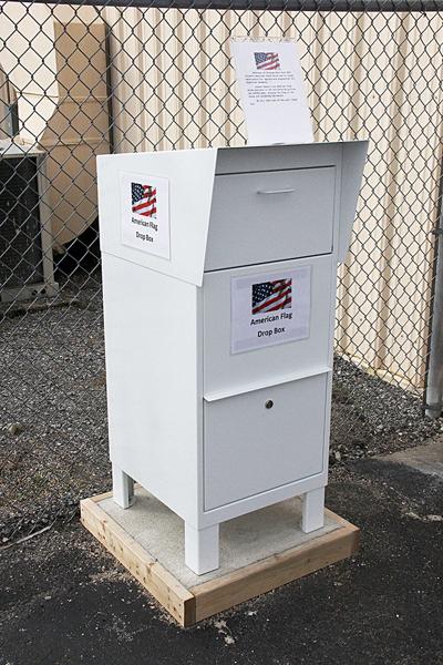 Boaz Veterans of Foreign Wars introduces used flag drop-off box | Free ...