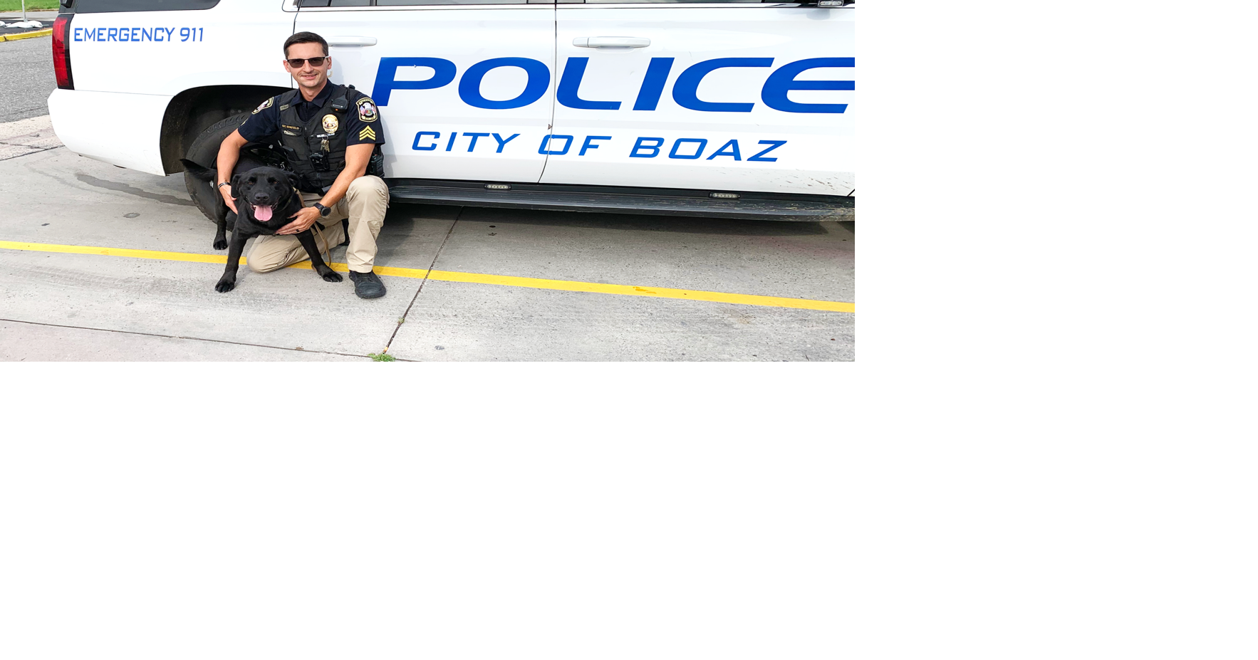 Boaz PD welcomes new K-9s | Free Share | sandmountainreporter.com