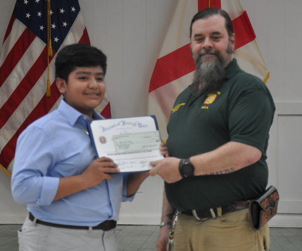 Jimmy Harris VFW Post #6837 hands out awards | | sandmountainreporter.com