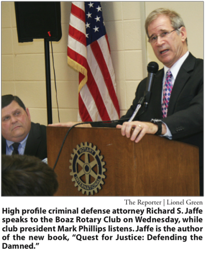 High profile attorney visits Boaz Rotary | Local News ...