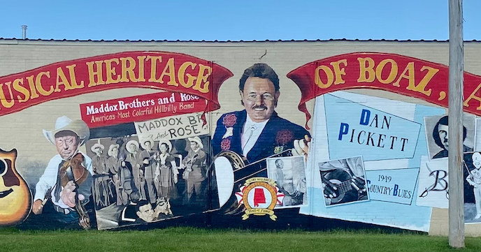 New mural celebrates Boaz’s music history | News | sandmountainreporter.com