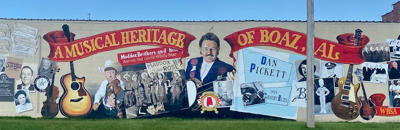 New mural celebrates Boaz’s music history | News | sandmountainreporter.com