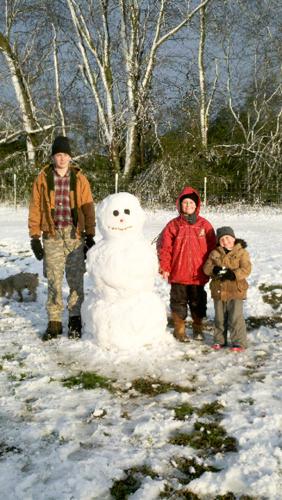 Snowman Contest | Photo Galleries | sandmountainreporter.com