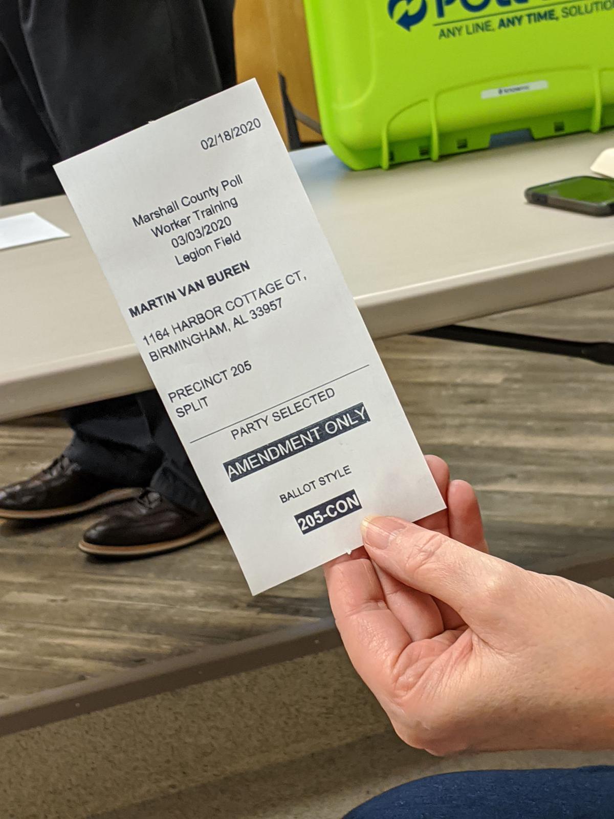 Changes at the polls | Marshall County introduces Poll Pads for ...