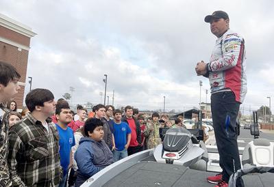 Bass pro talks to AHS students | Fisherman gives FFA classes life ...